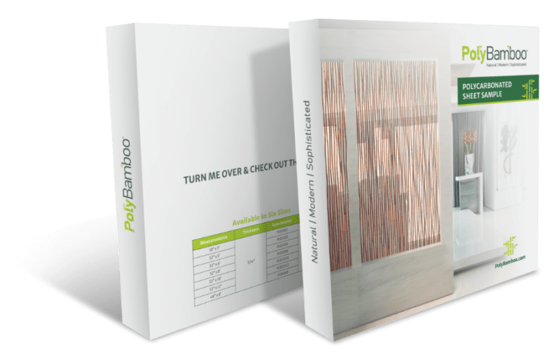 Get Your Free PolyBamboo Sample
